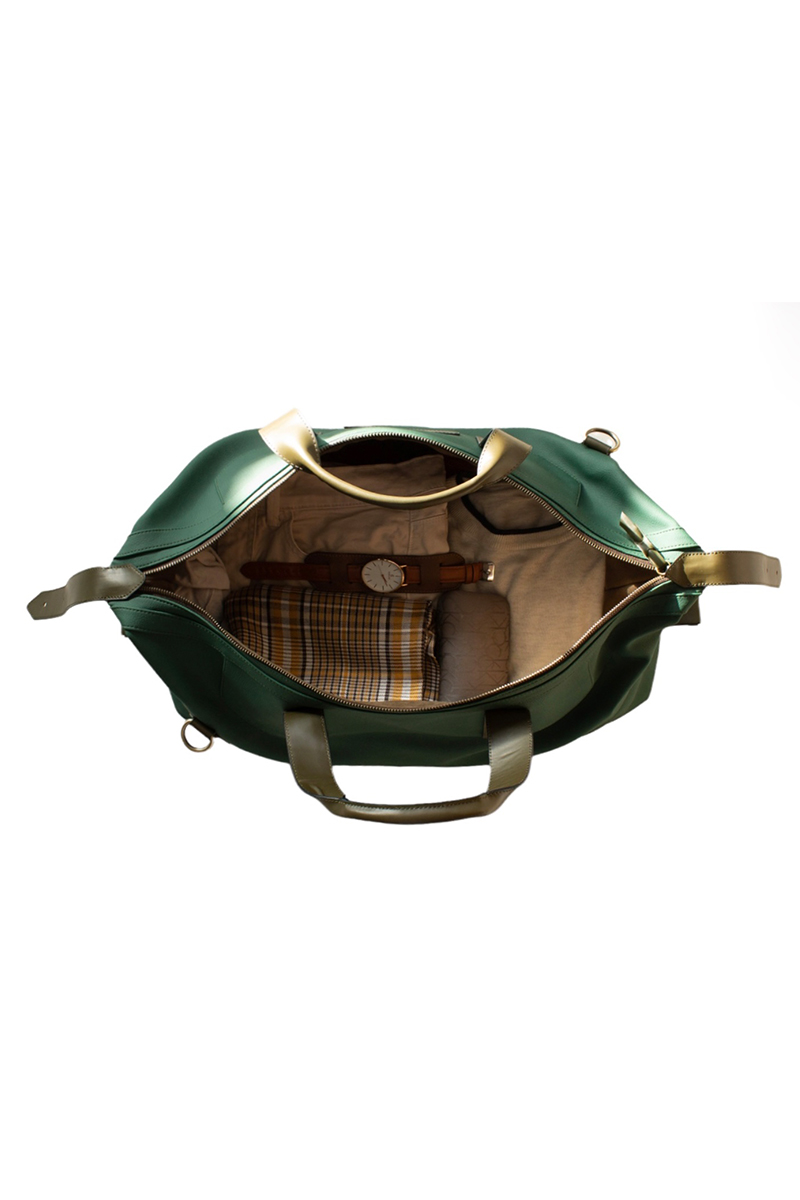 Weekender Bag 24hrs. - Cactus - SALVATTORE ACCESSORIES